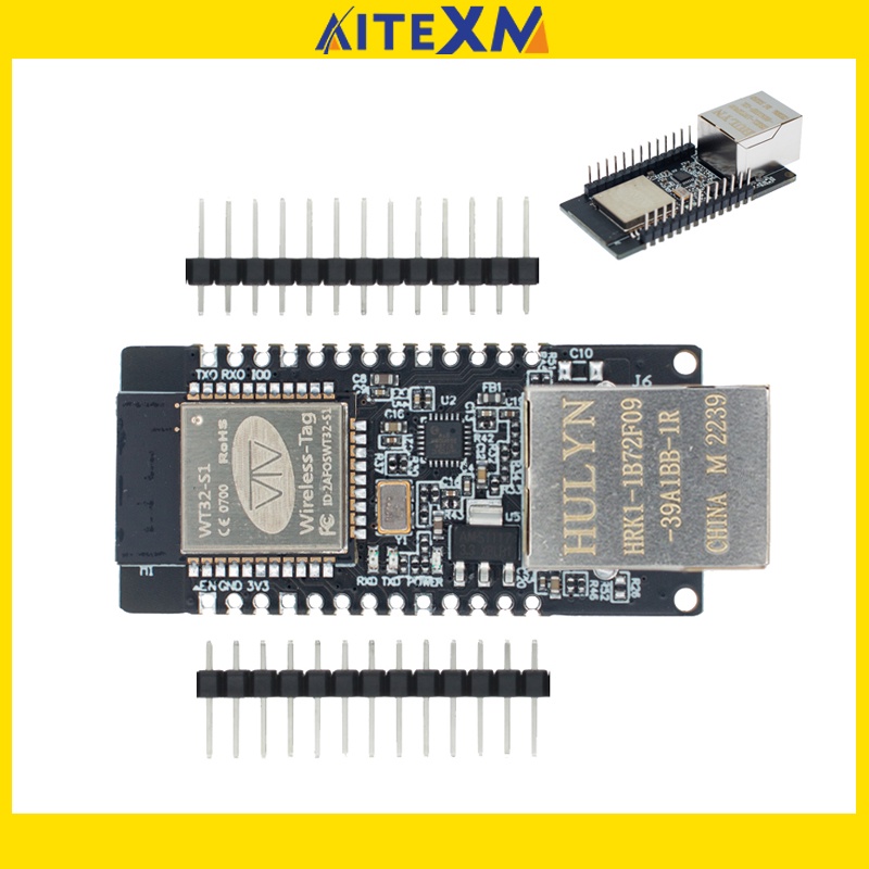 Wt32 Eth01 Embedded Serial Port Networking Bluetooth Compatible Ethernet Wifi Combo Gateway Mcu