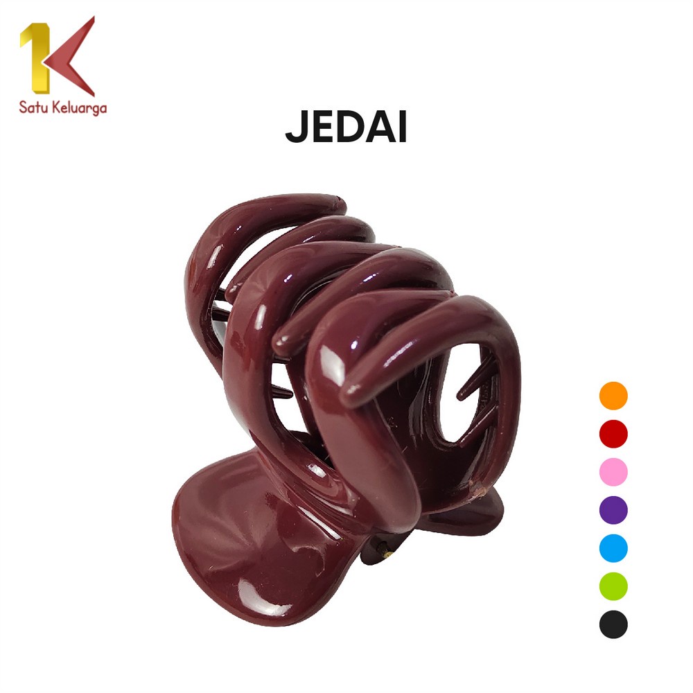 One Family Jedai Hair Clips in Various Colors, 3 Claws, Size 5cm C746 ...