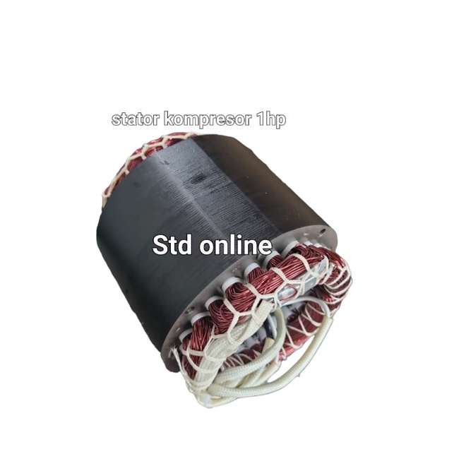1hp COMPRESSOR MOTOR STATOR (oilles only) COMPRESSOR DYNAMO ROLL ...