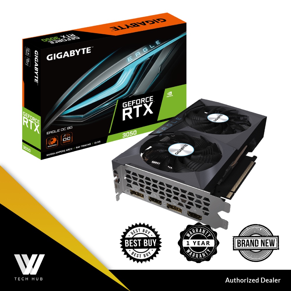 Gigabyte RTX 3050 Eagle OC 8G | Shopee Philippines