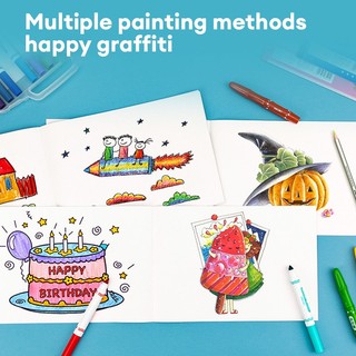Deli 73377 Drawing Book for Children 20 Sheets Blank Art Painting ...