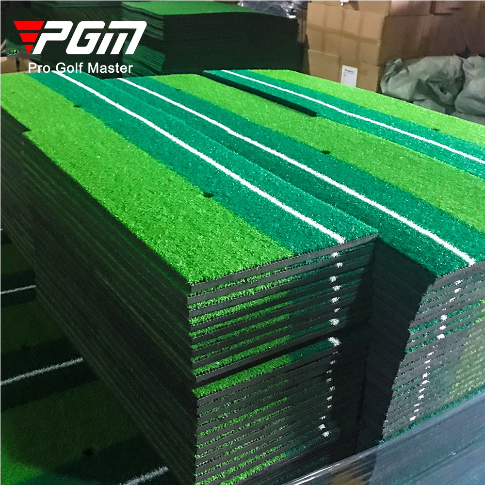 PGM golf hitting mat bicolor grass indoor mini exercise mat swing ball ...