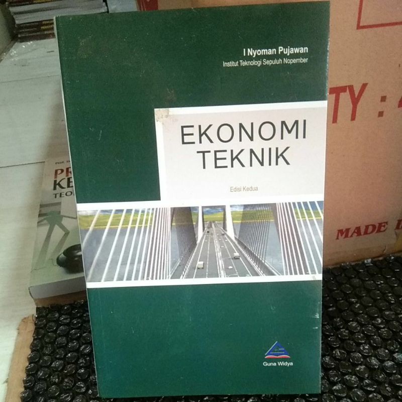 Technical economics book by i nyoman pujawa | Shopee Philippines