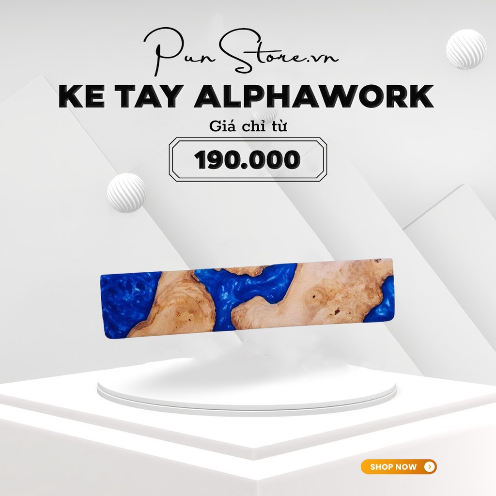 Nu Resin AlphaWork Blue Wooden Handset | Shopee Philippines