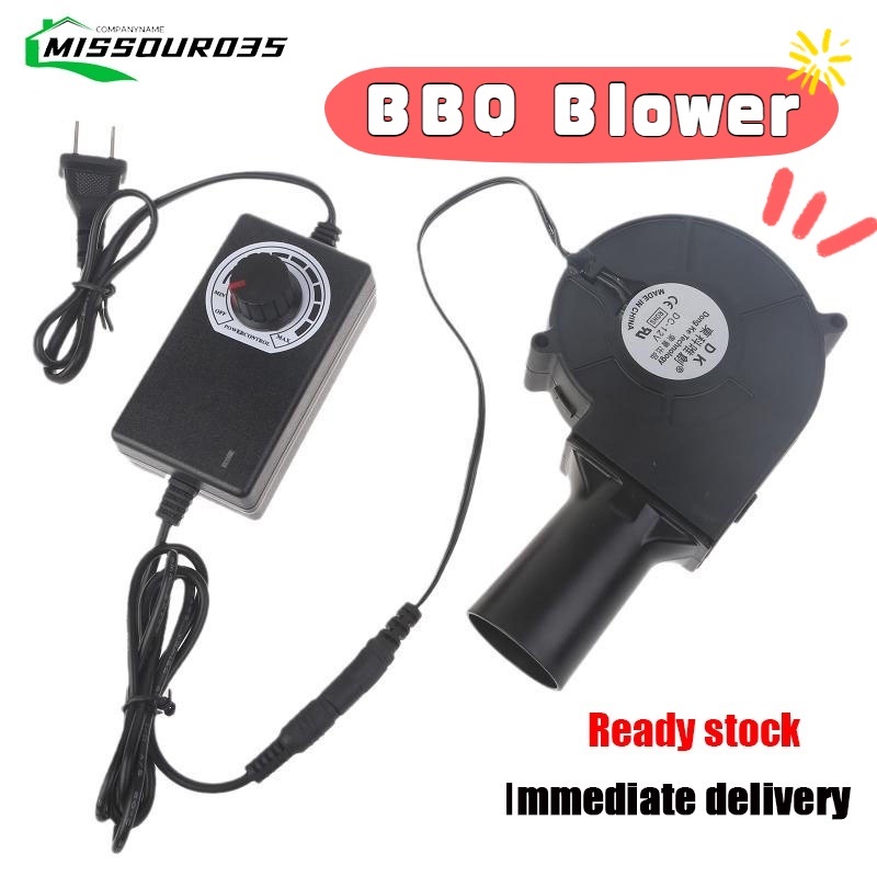 【Ready stock】Portable Blower kalan BBQ Blower Fan 9733 DC 12V 2.5A ...