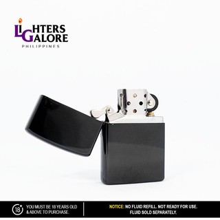 Lighters Galore - Chief Flint Lighter (Black Ice Plain With Box ...