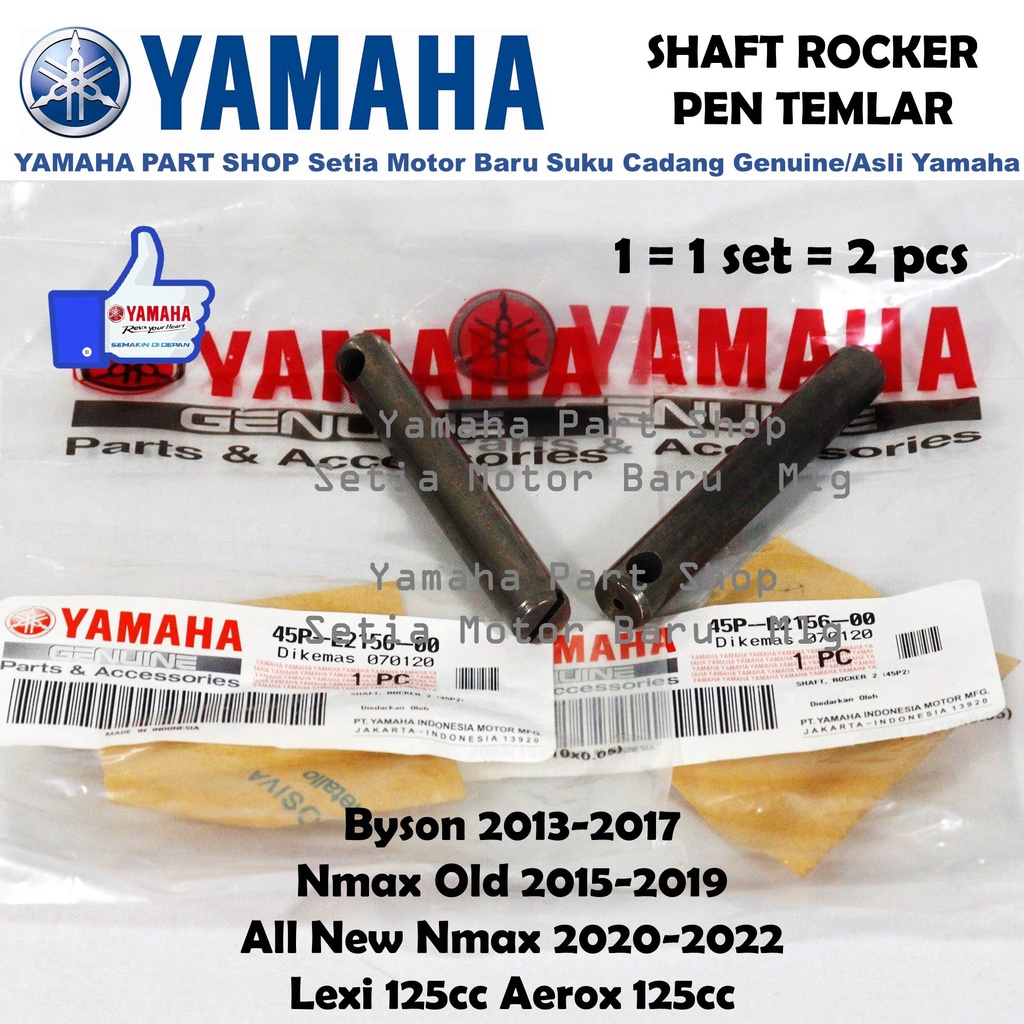 As Pen Shaft Rocker Trigger Roller Temlar Templar Valve Nmax 2020 N Max ...