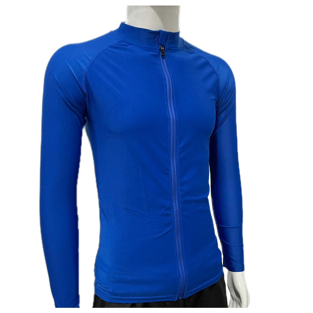 Couple Rash Guard Swimming Long Sleeves Sun Protection Swimwear Rash