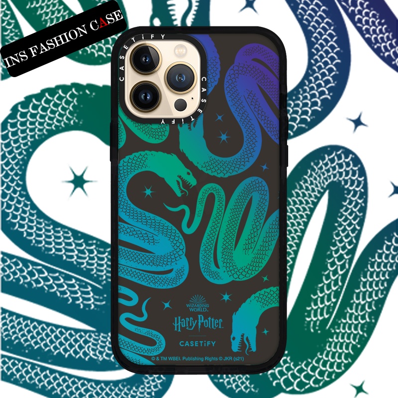 CASETiFY X HP SNAKE Black Color Transparent iPhone Case For iPhone 14 ...