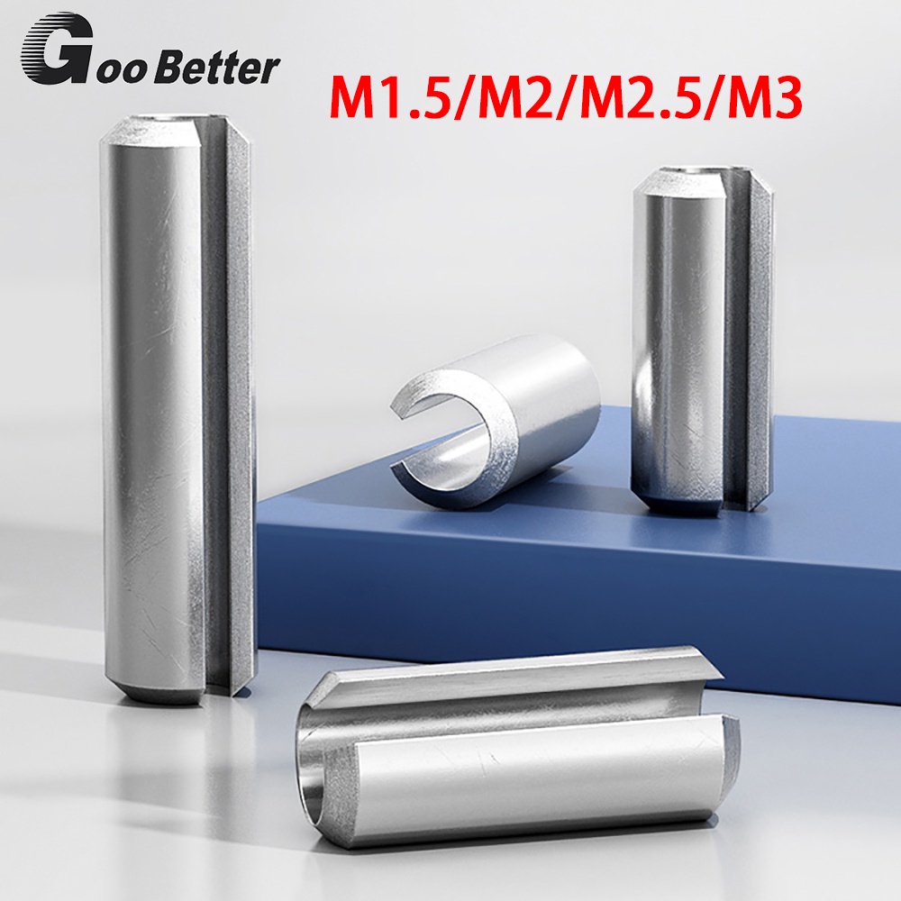 M1.5 M2 M2.5 M3 Spring-Type Straight Pins 304 Stainless Steel Spring ...