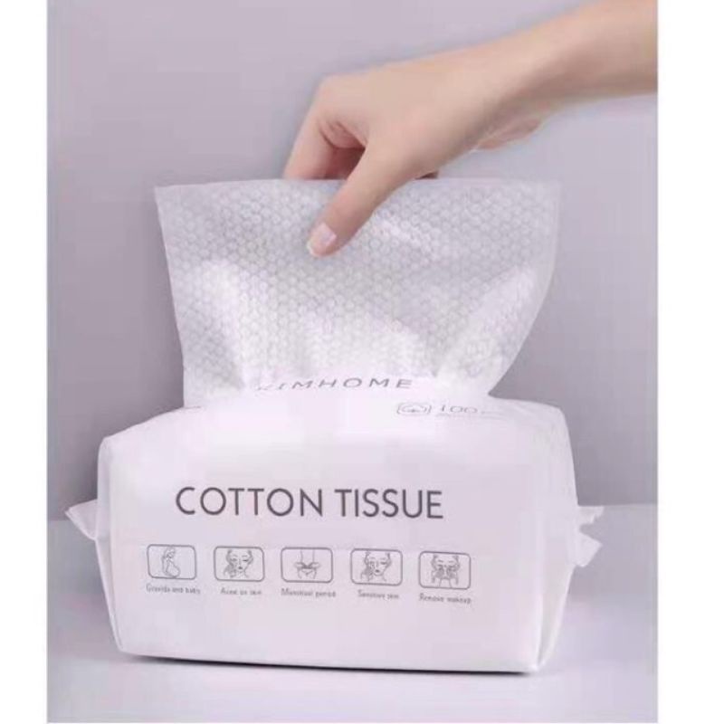 100pcs/pack Fashion disposable wash face towel.cotton tissues.makeup ...