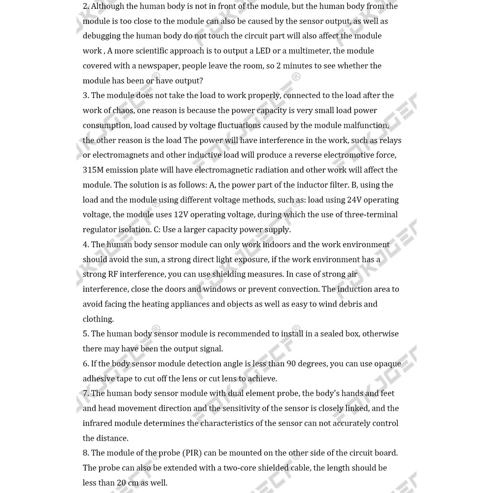 Hc Sr501 Adjust Ir Pyroelectric Infrared Pir Module Motion Sensor Detector Module For Arduino