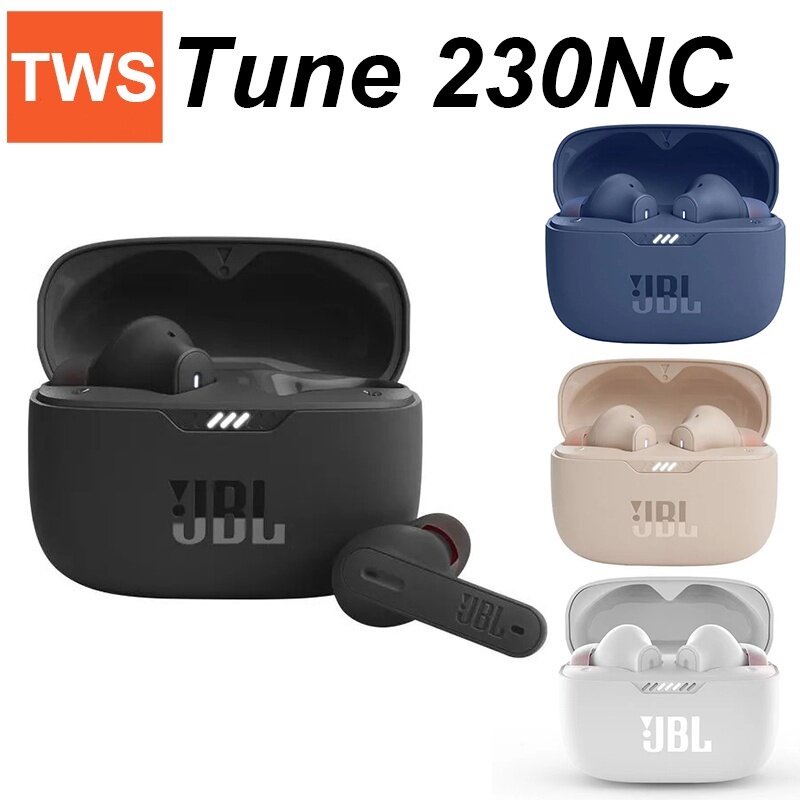JBL Tune 230NC/ Wave 300 TWS True Wireless Bluetooth Earphone Stereo Deep Bass Earphones ...