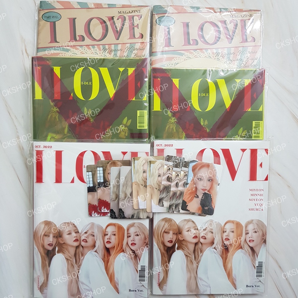 Gidle Photo Set - I LOVE | Shopee Philippines