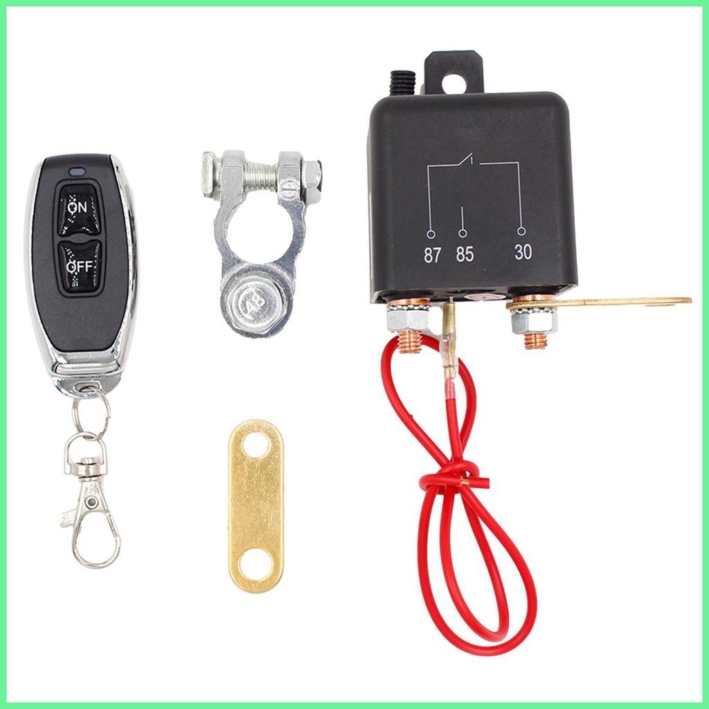 Car Battery Switch Relay 12V200A Power Switch Start Relay Remote ...