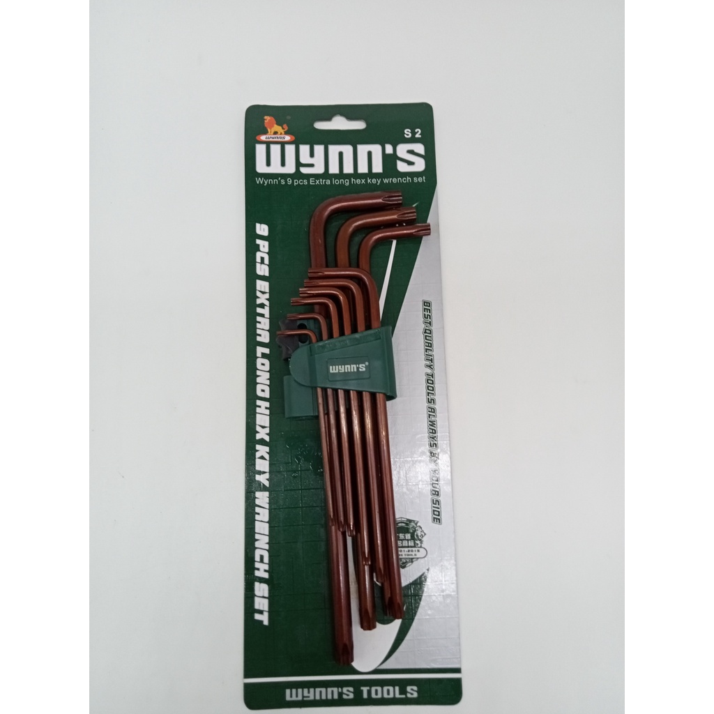 Wynns 9pcs Extra Long Key Wrench Set (torx - 6sides) W9912A | Shopee ...