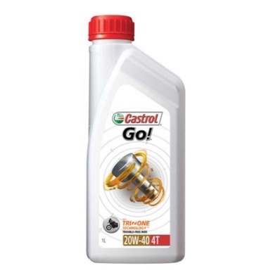CASTROL GO 20W-40 OIL 1 LITER/ GAMIT SA MOTOR/MOTORCYCLE OIL/SYNTHETIC ...