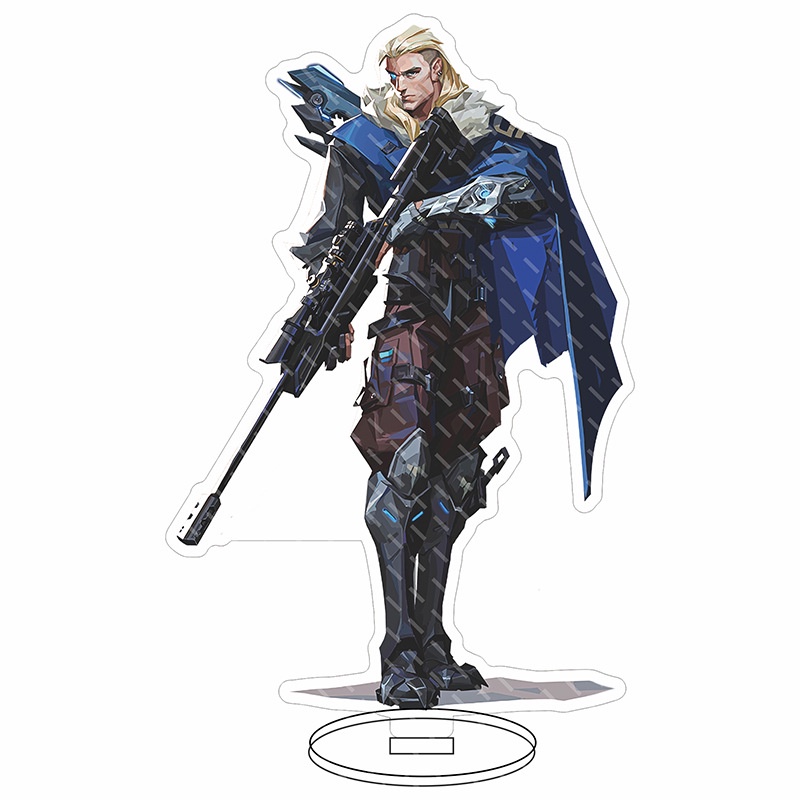COD VALORANT AGENT ACRYLIC STANDEES SAGE YORU SKYE REYNA BRIMSTONE JETT ...