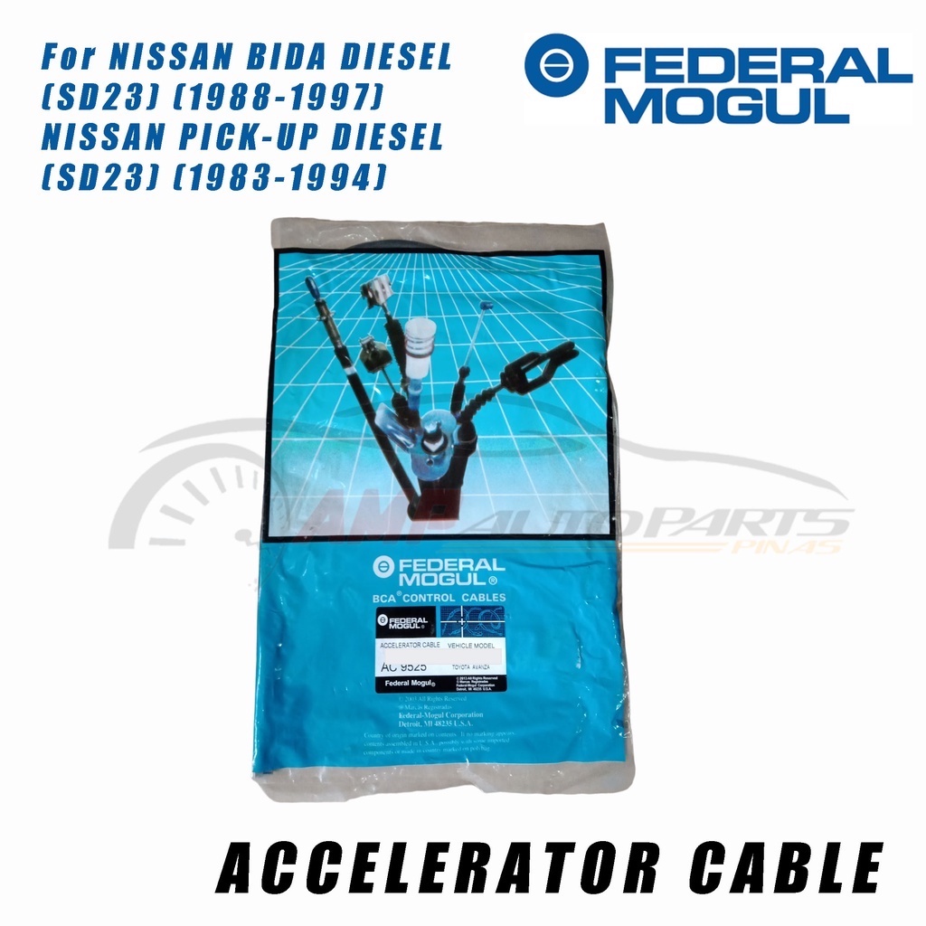 Accelerator Cable For NISSAN BIDA DIESEL (SD23) (1988-1997) NISSAN PICK ...