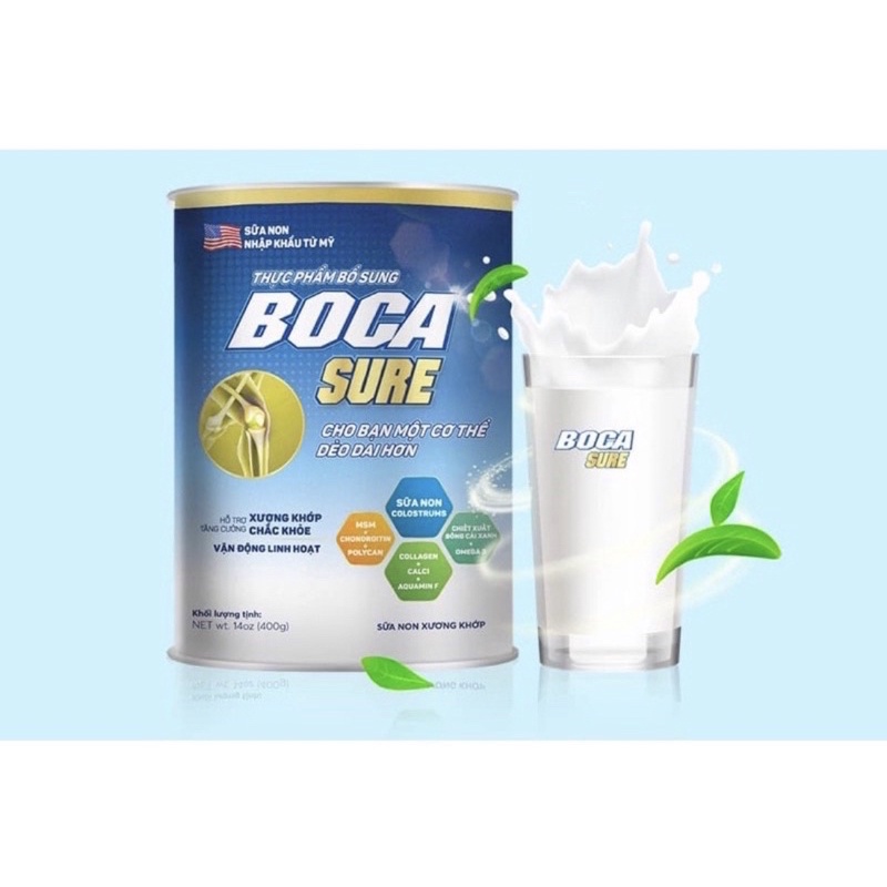 Authentic Boca Sure 400g Colostrum Milk For Joint Health | Shopee ...