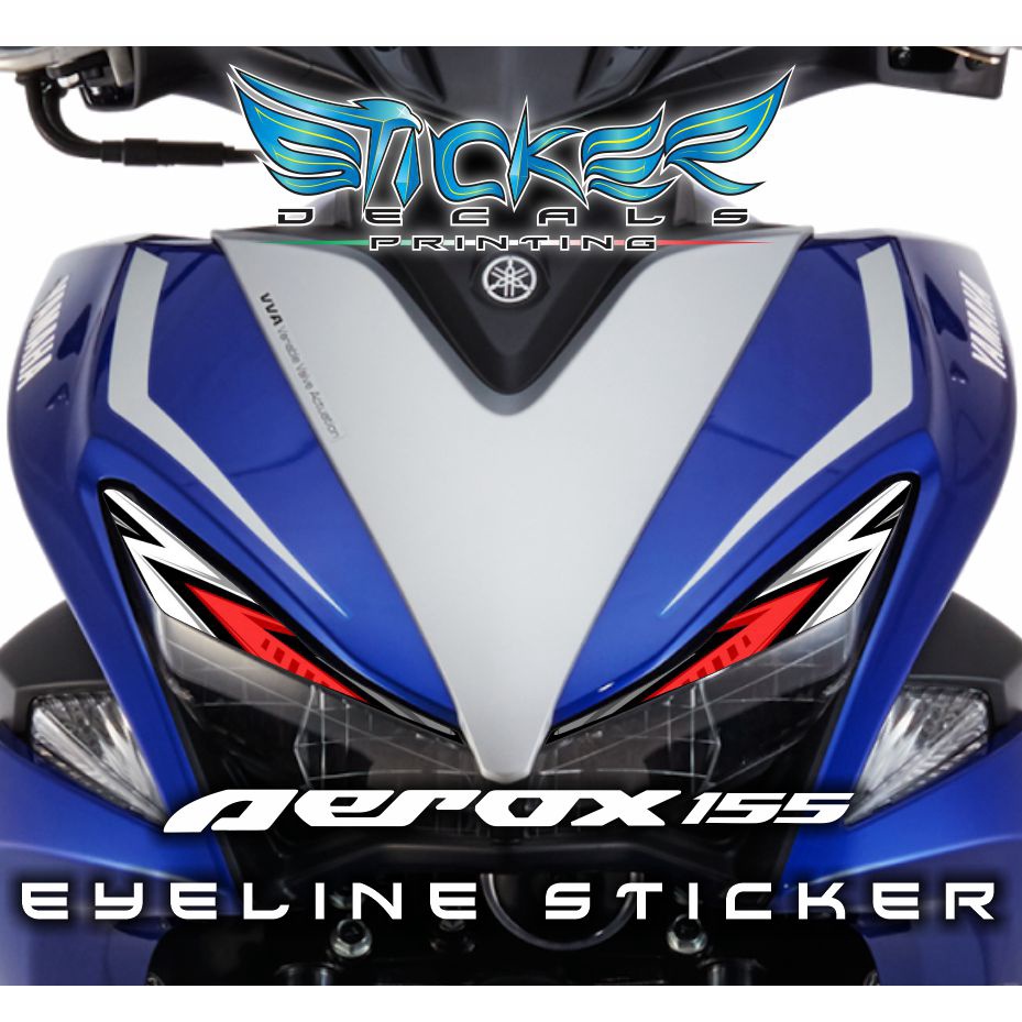 Aerox 155 Eyeline Sticker | Shopee Philippines