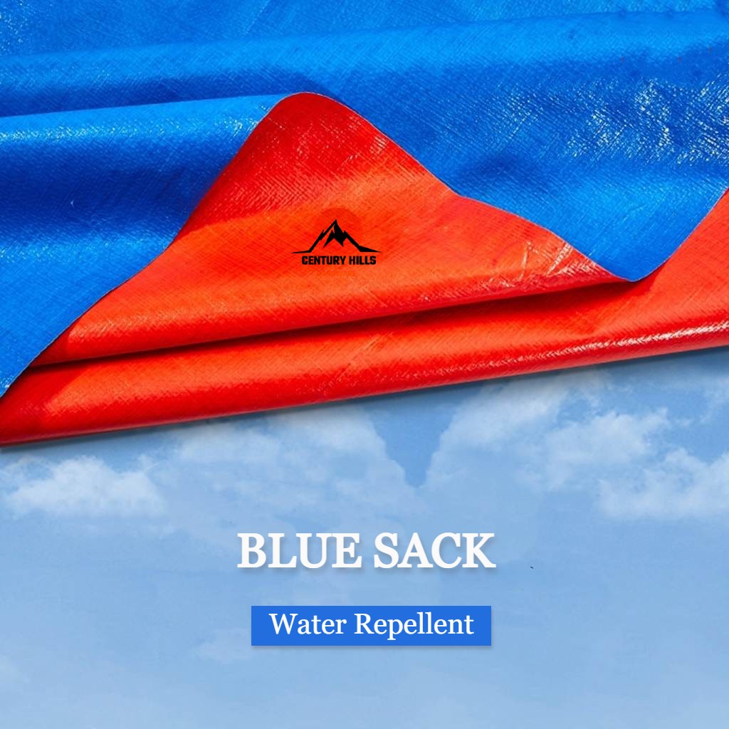 Blue Sack Sakolin waterproof (per meter) construction cover sakoline ...