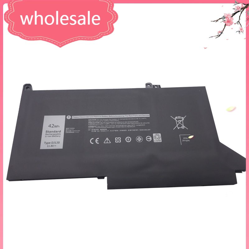 DJ1J0 Battery for DELL Latitude 12 7000 7280 7380 7480 Series PGFX4 ...