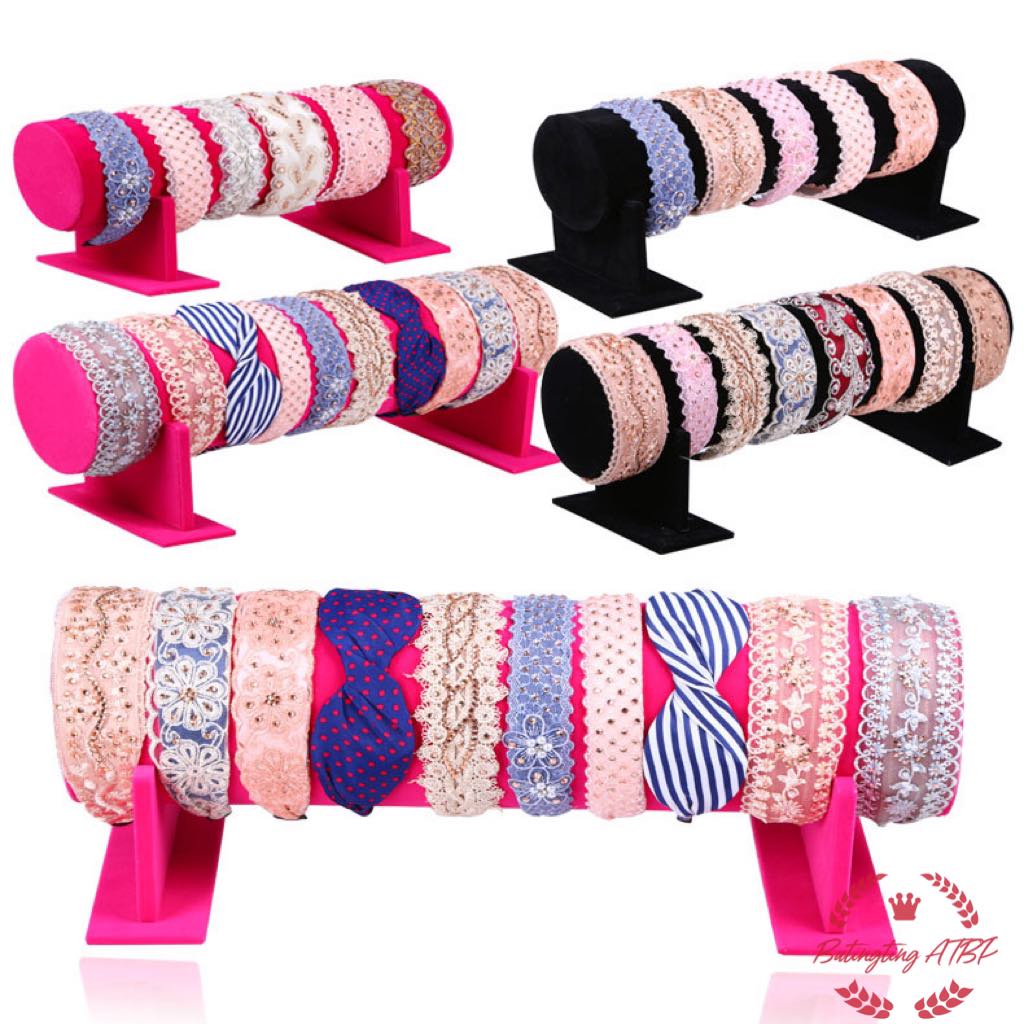 Korean Velvet Bracelet Stand and Headband Display Stand | Shopee ...
