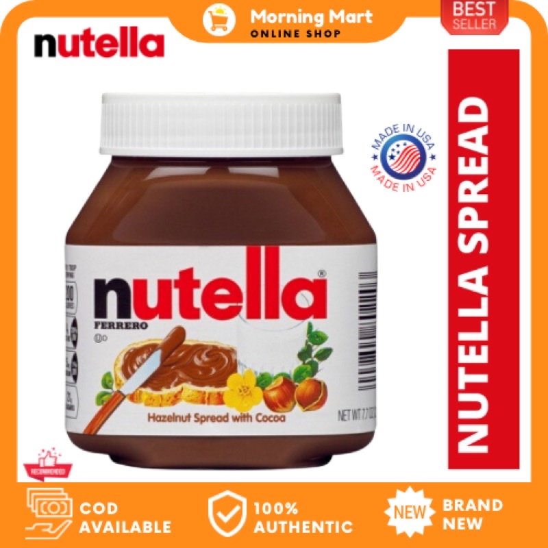 Nutella Hazelnut Spread ( 350 grams, 750 grams) | Imported from USA ...