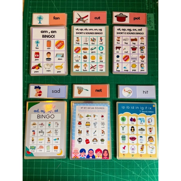 Phonics Bingo Educational Game | Shopee Philippines