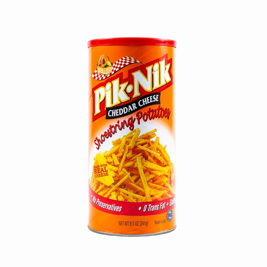 Piknik Shoestring Potatoes Cheddar Cheese 8.5Oz | Shopee Philippines