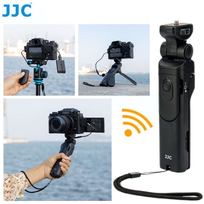 JJC Wireless Tripod Remote Control Shooting Grip for Fuji Fujifilm XE5 XM5 XT50 X100VI X100V ...