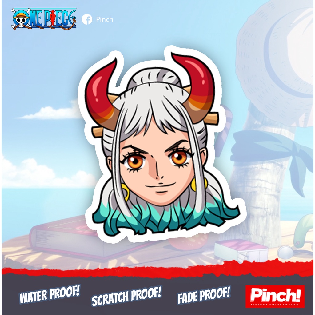 One Piece Sticker - Yamato 4pcs | Shopee Philippines