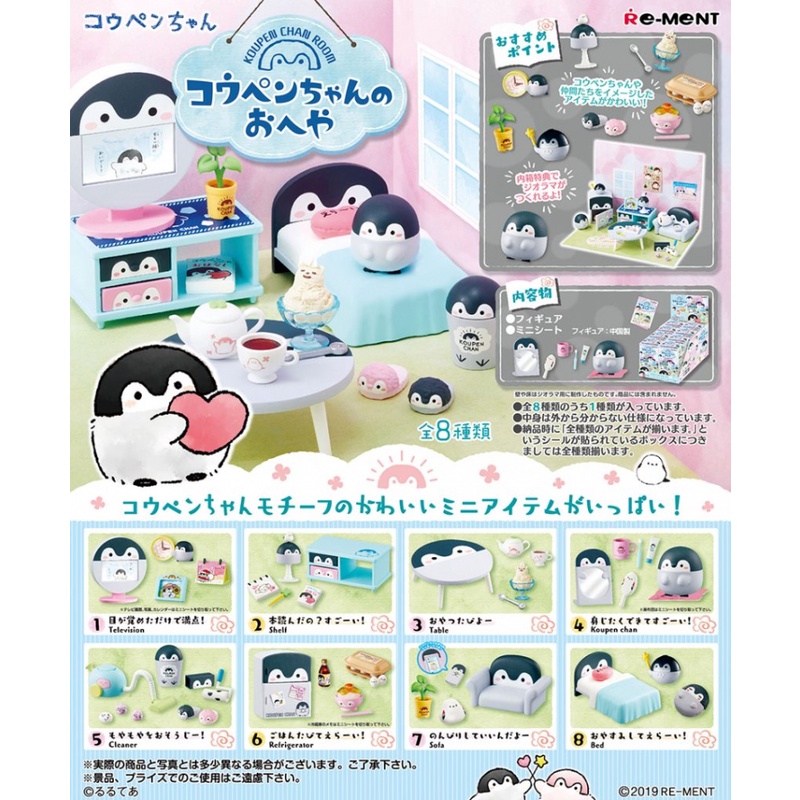 RE-MENT - Koupen-chan - Koupen Chan Room [Blind Box] | Shopee Philippines