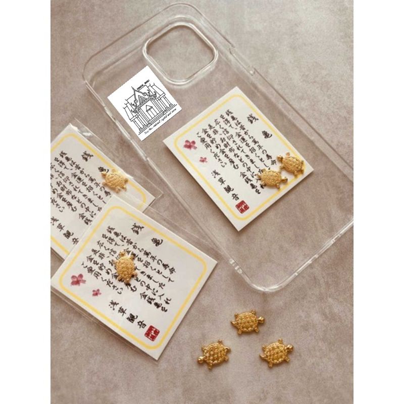 Japan Sensoji Money Turtle Silver Money Turtle LUCKY GOLD TORTOISE Pray ...