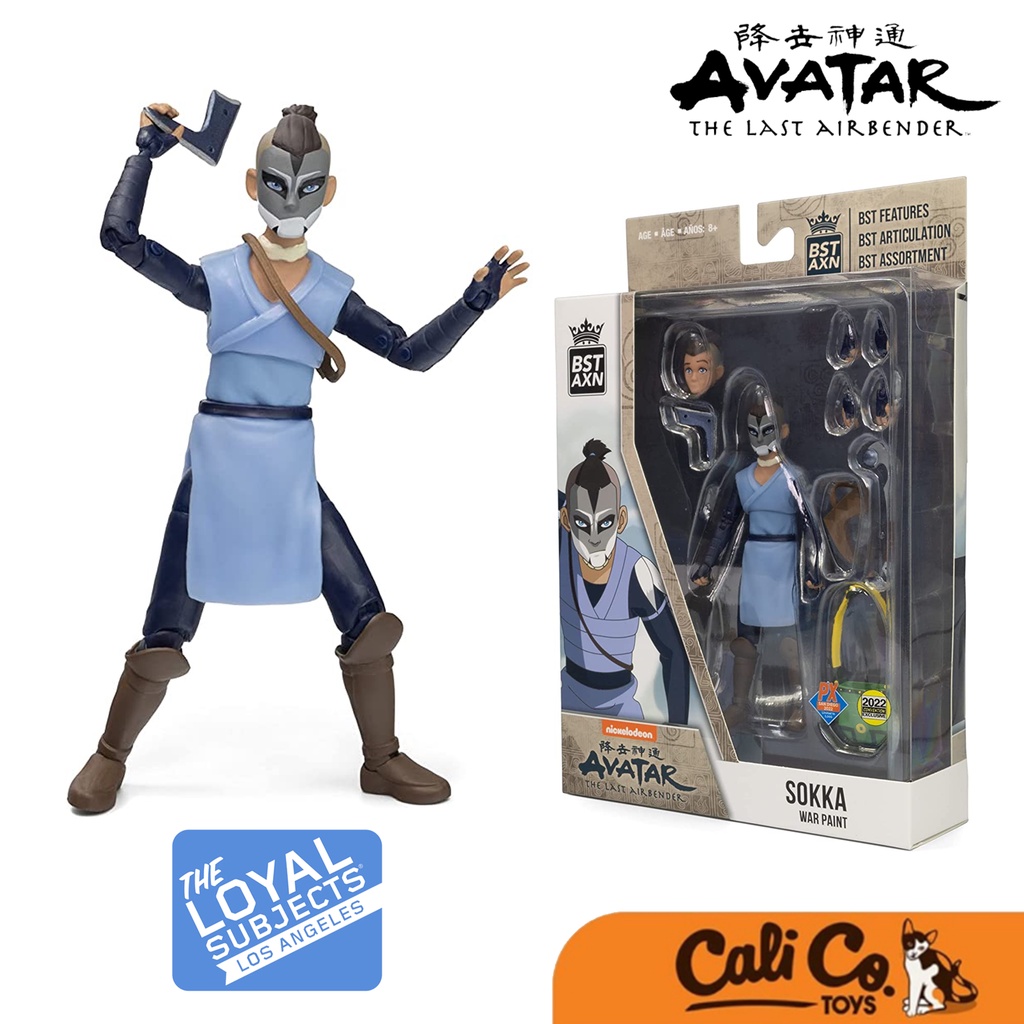 The Loyal Subjects BST AXN Avatar: The Last Airbender - Sokka War Paint ...