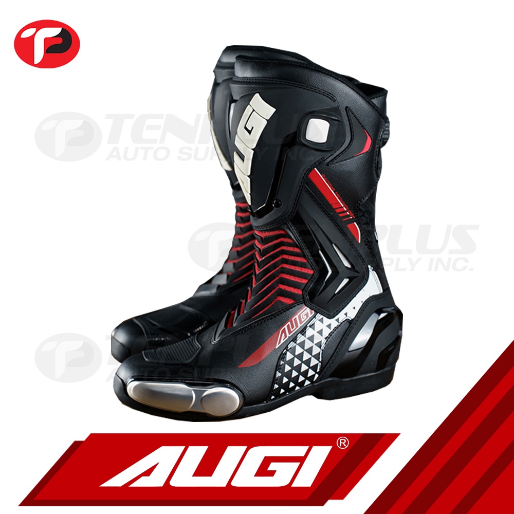 Augi Racing Boots Ar-6 Black Red | Shopee Philippines