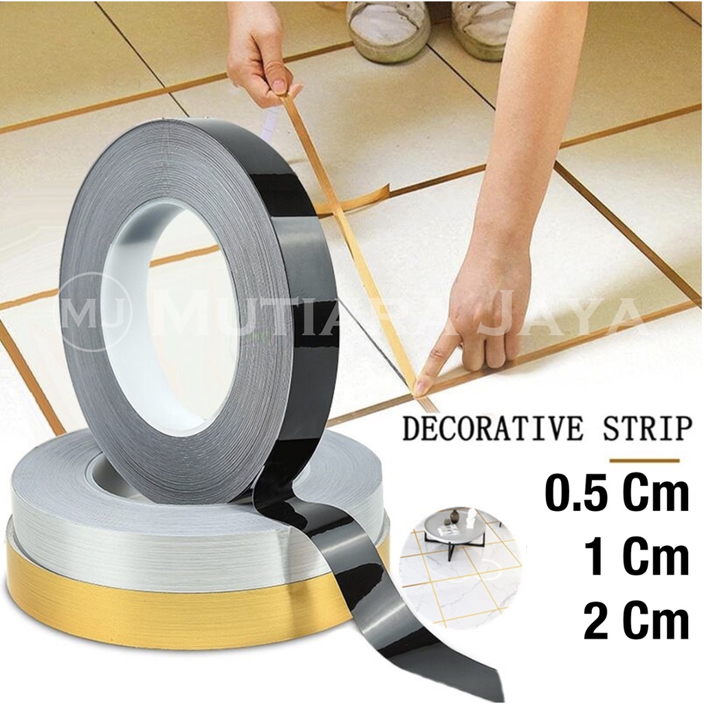 Ceramic Grout Gap Barrier Sticker Roll Floor Decoration | Shopee ...