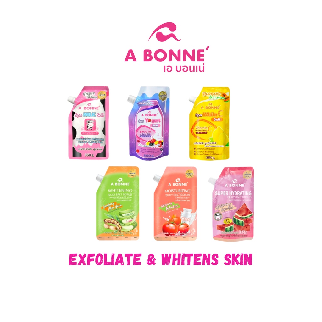 ABonne Spa Milk Salt Scrub Abonne Salt Scrub 350g | Shopee Philippines