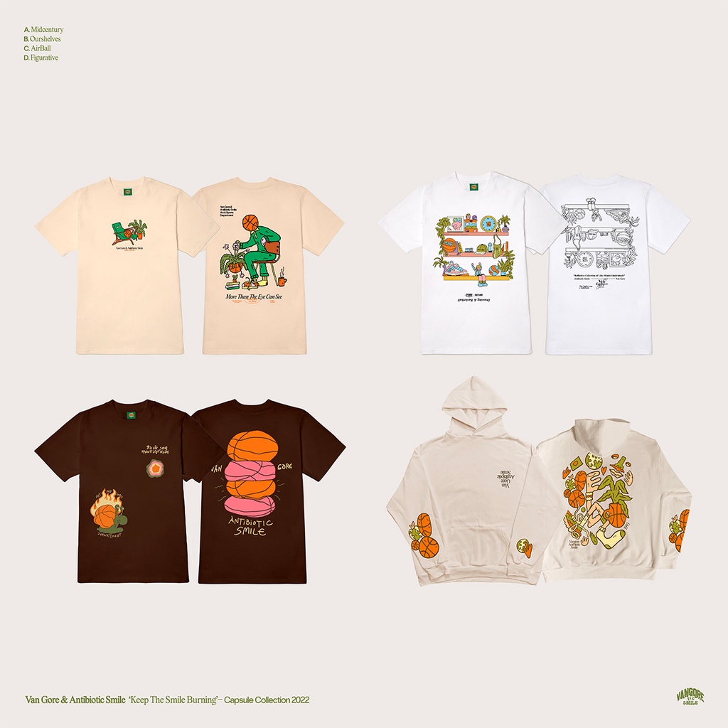 Van Gore & Antibiotic Smile - Keep the Smile Burning 2022 Collection ...