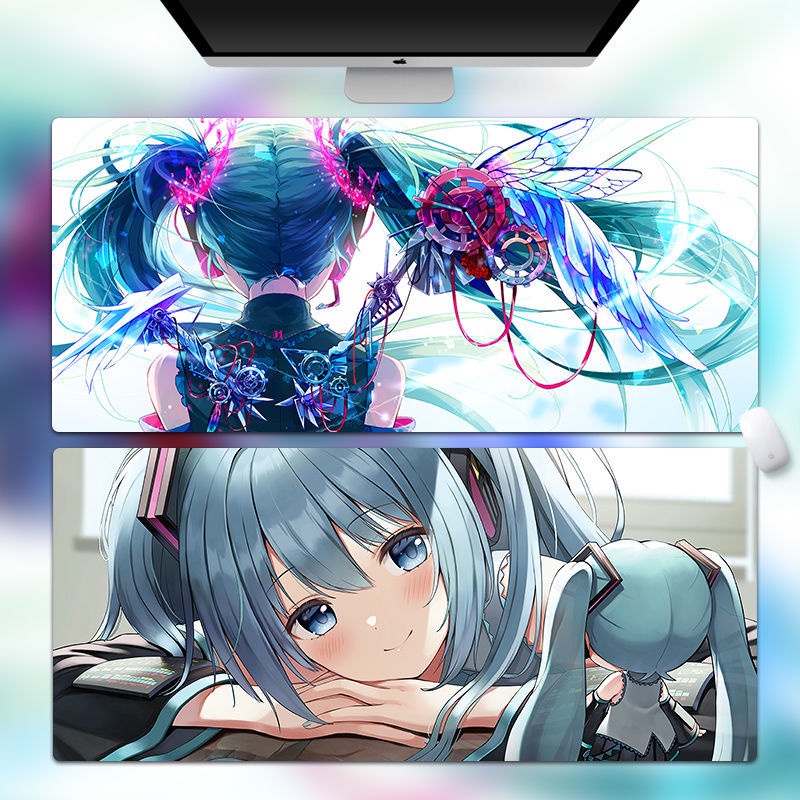 Hatsune MIKU Super Large Mouse Pad Small Cute Anime Two-Dimensional ...