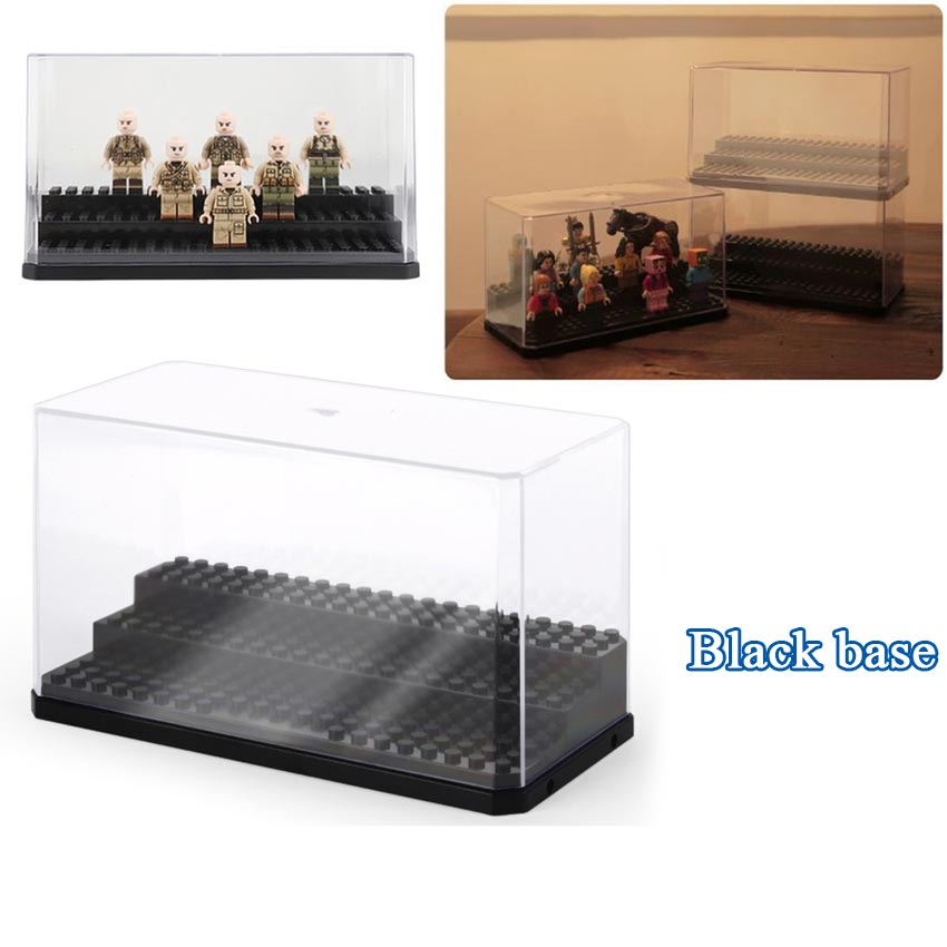 3 Steps Compatible Minifigure acrylic display box case For Building ...