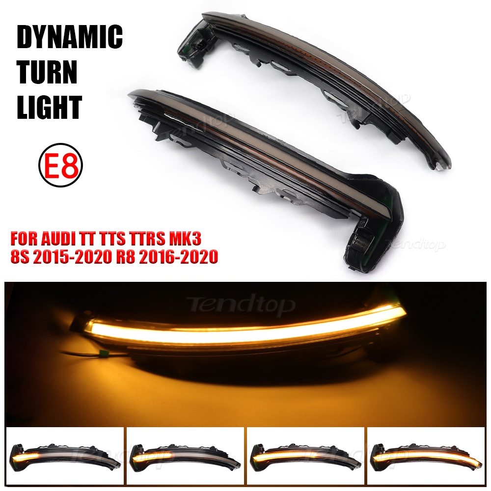 Dynamic LED Turn Signals Light For Audi TT TTS TTRS MK3 8S R8 2015-2020 ...