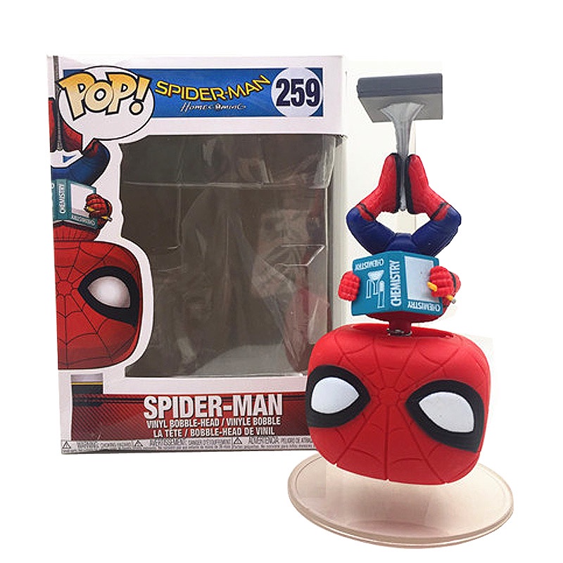A0070 Figure FUNKO POP 259 Spiderman Figure Figure Toy Box | Shopee ...