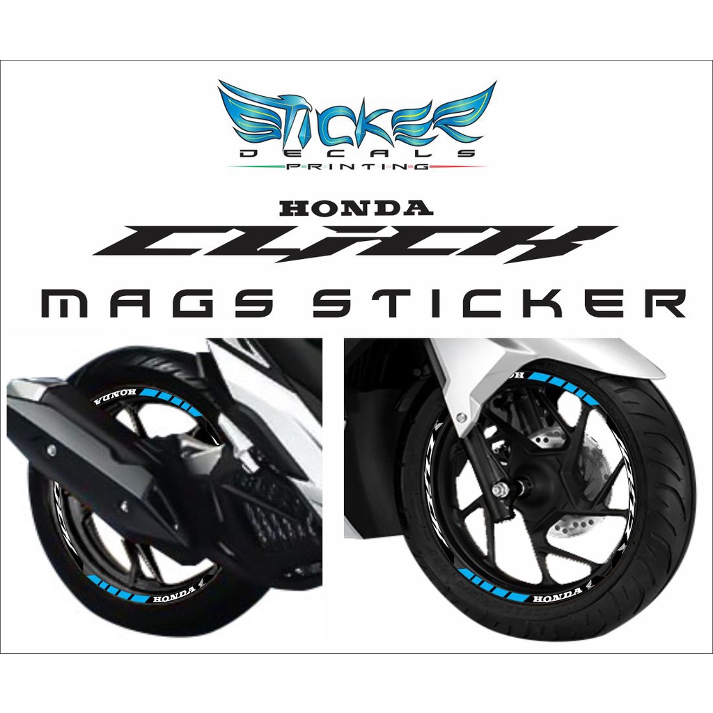 honda CLICK V2 Mags Sticker | Shopee Philippines
