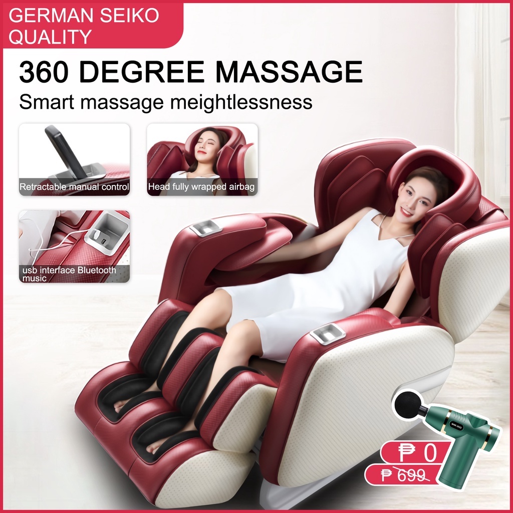 Massage chairs multi-position zero gravity stretching massage full body ...