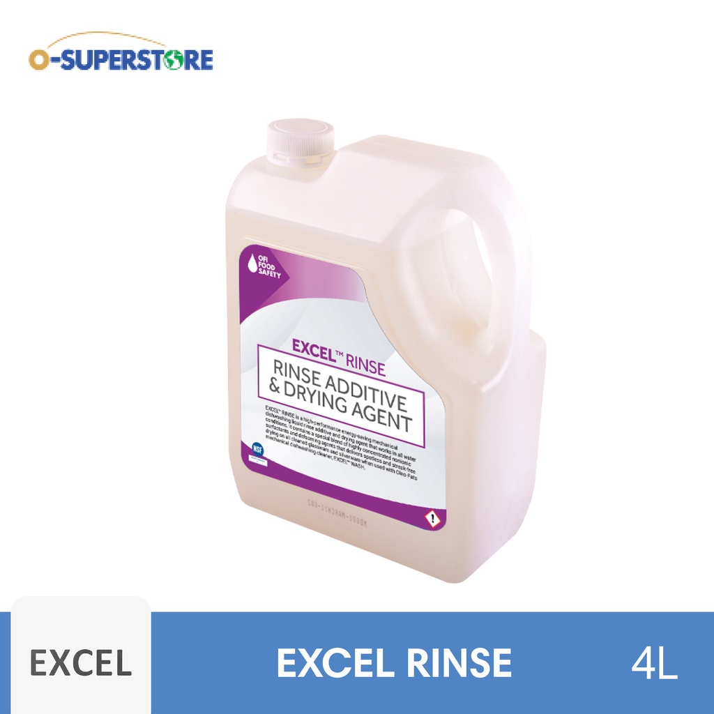 Excel Rinse 4L (Rinse Additive & Drying Agent) | Shopee Philippines