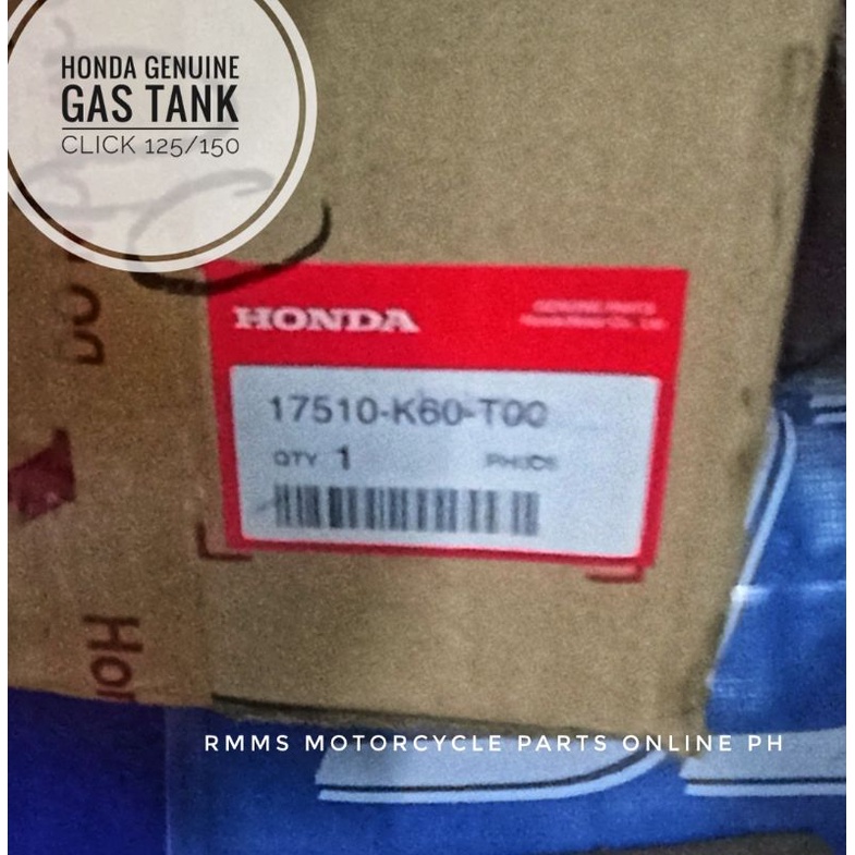 honda genuine gas tank for click 125/150 v1, click 125/ v1v2 | Shopee ...