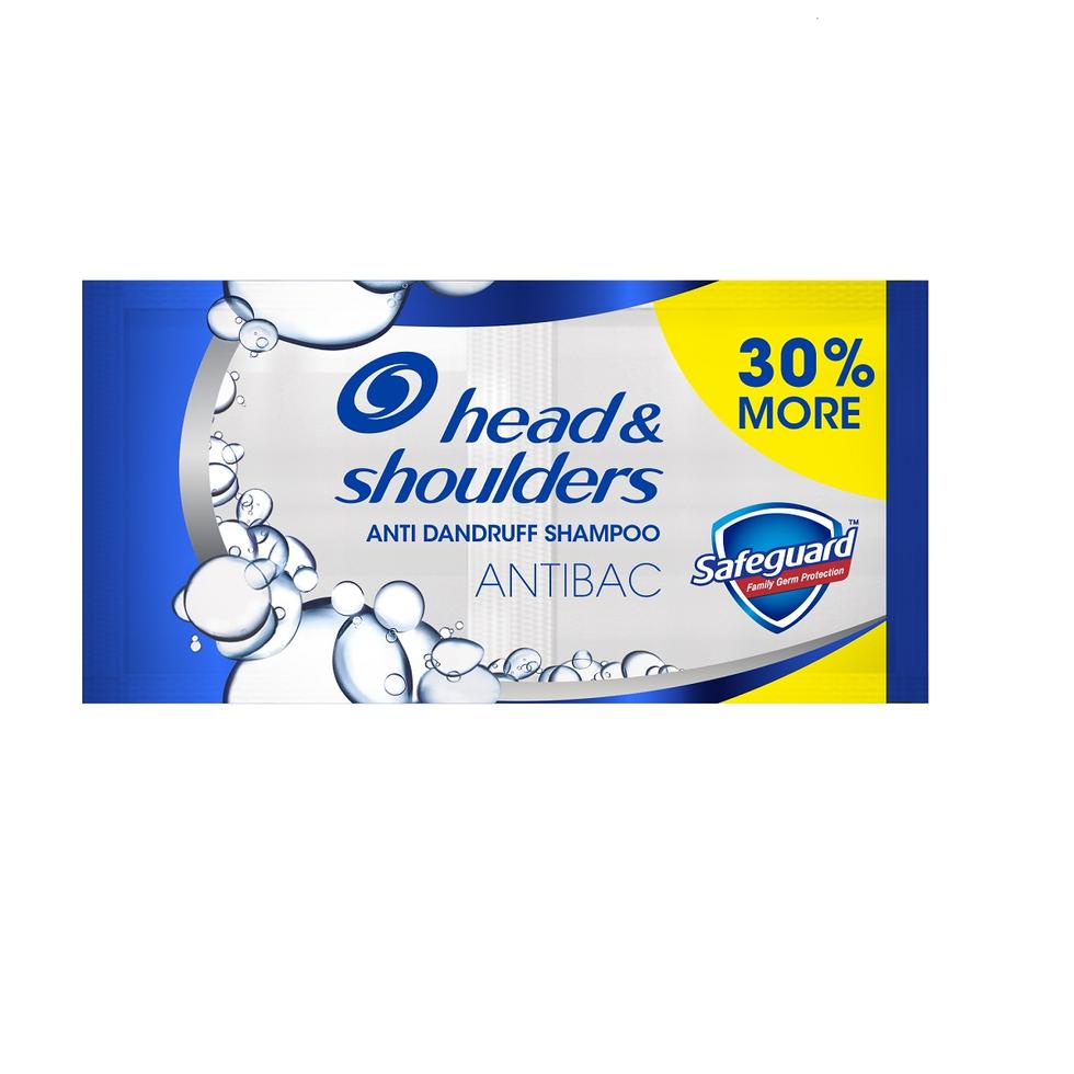 Head & Shoulders Shampoo Anti-dandruff Antibac 12ml 12s | Shopee ...