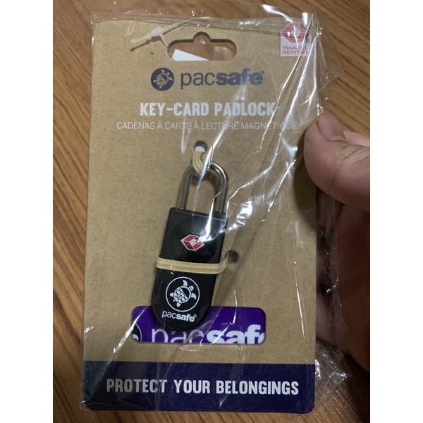 Pacsafe Prosafe 750 Key-Card Padlock Bag Lock Launch With Cards ...